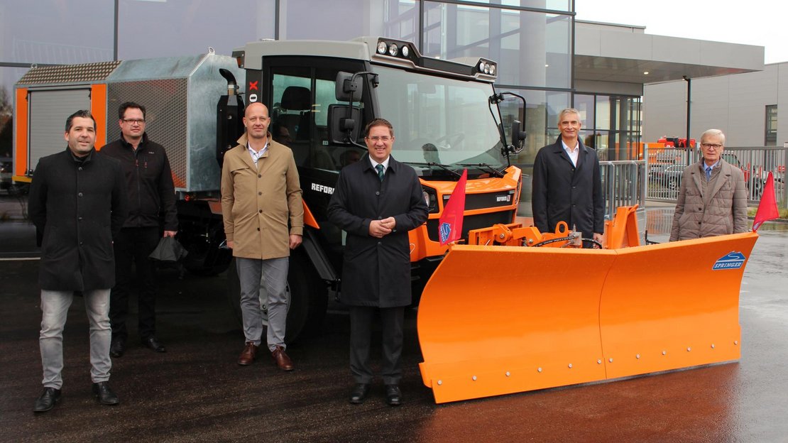 REFORM - Übergabe eines REFORM Muli T10 X an die Stadt Wels