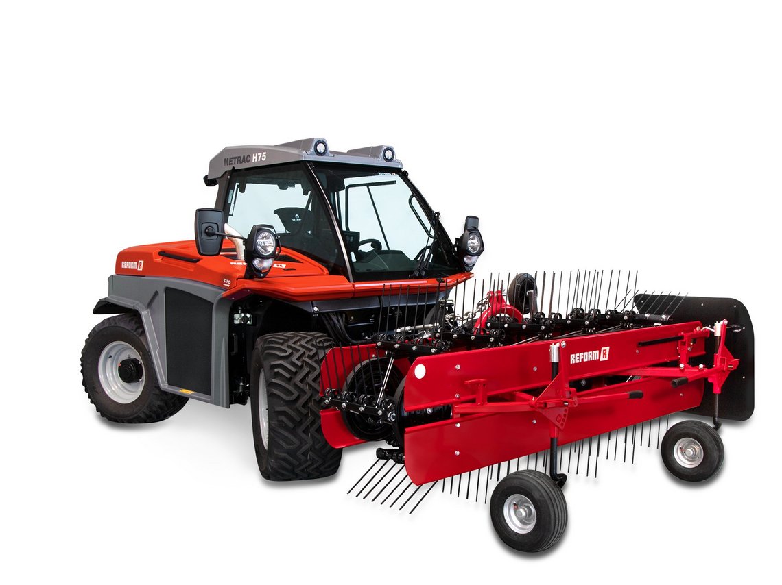 REFORM - Metrac Attachment Side delivery belt rake